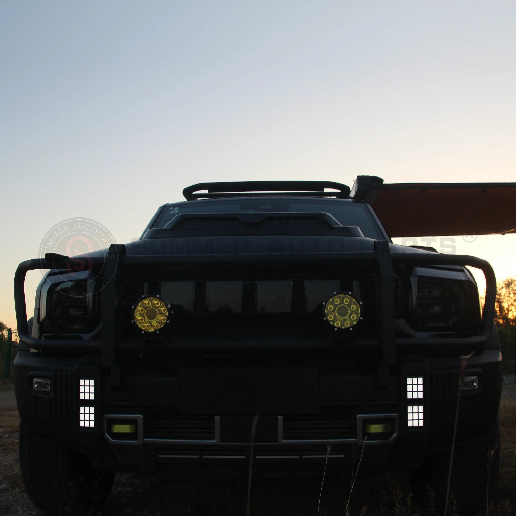 Original Parts Car Front Bumper Spot Light F26-4418020 F26-4418010 ...