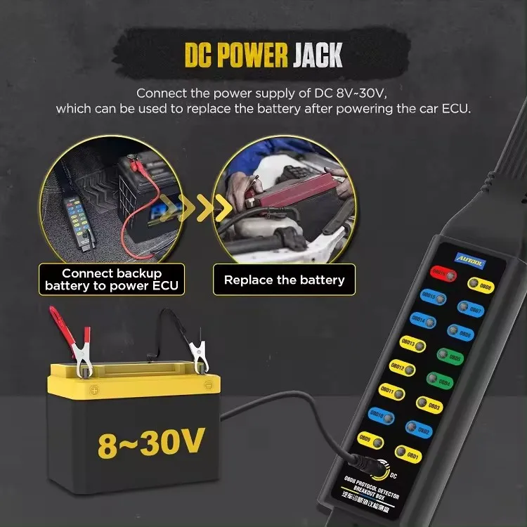 Autool OBD 2 Protocol Detector - Versatile Automotive Tool