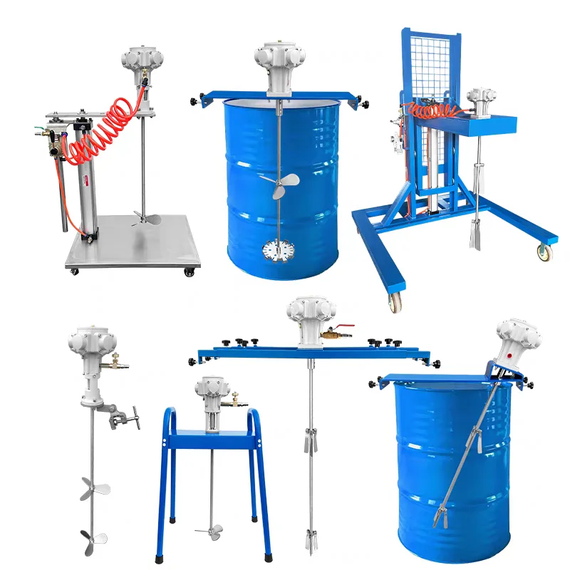 High Speed Stainless Steel Air Agitator Mixer for Mixing
