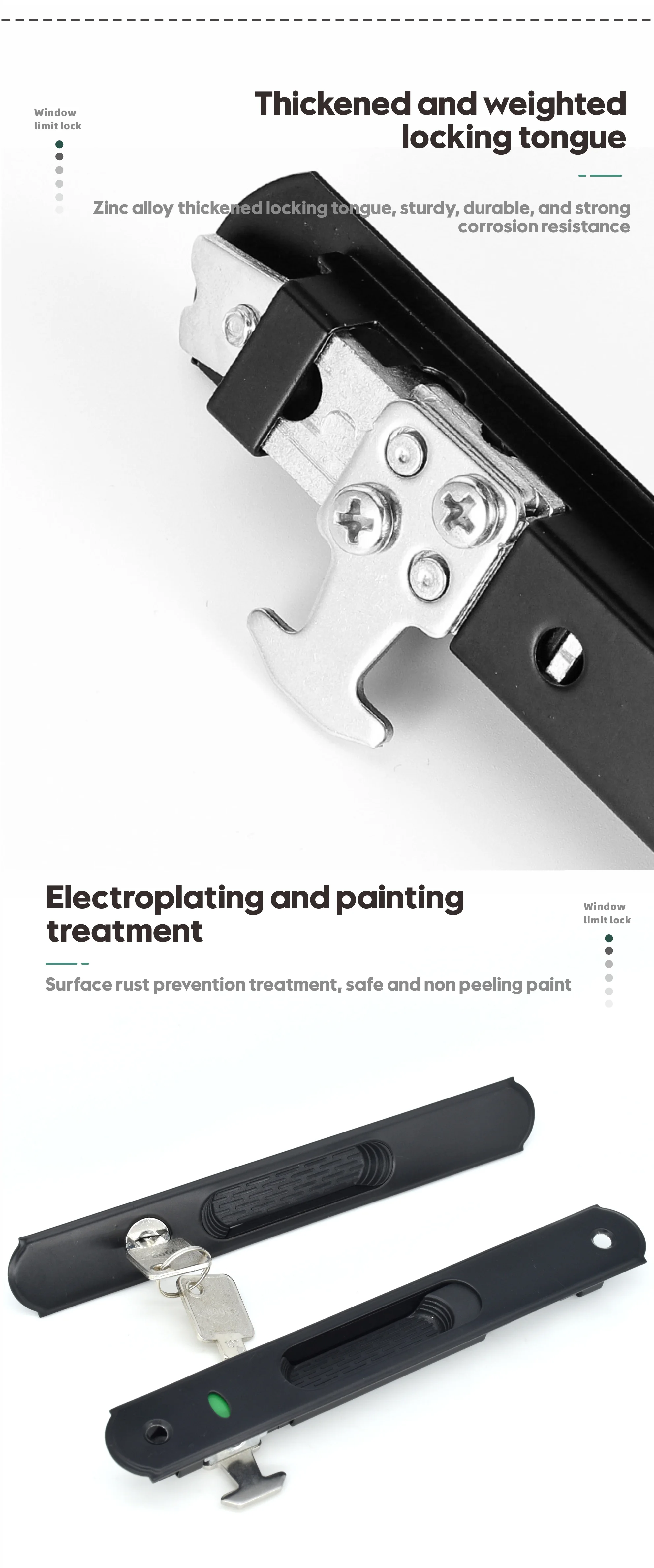 Sliding Window Lock For Aluminum Windows Handle Furniture Handle With ...