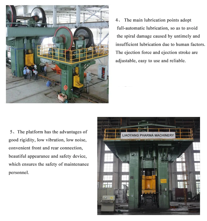 High Productivity Friction Screw Press - LPMIE Machine
