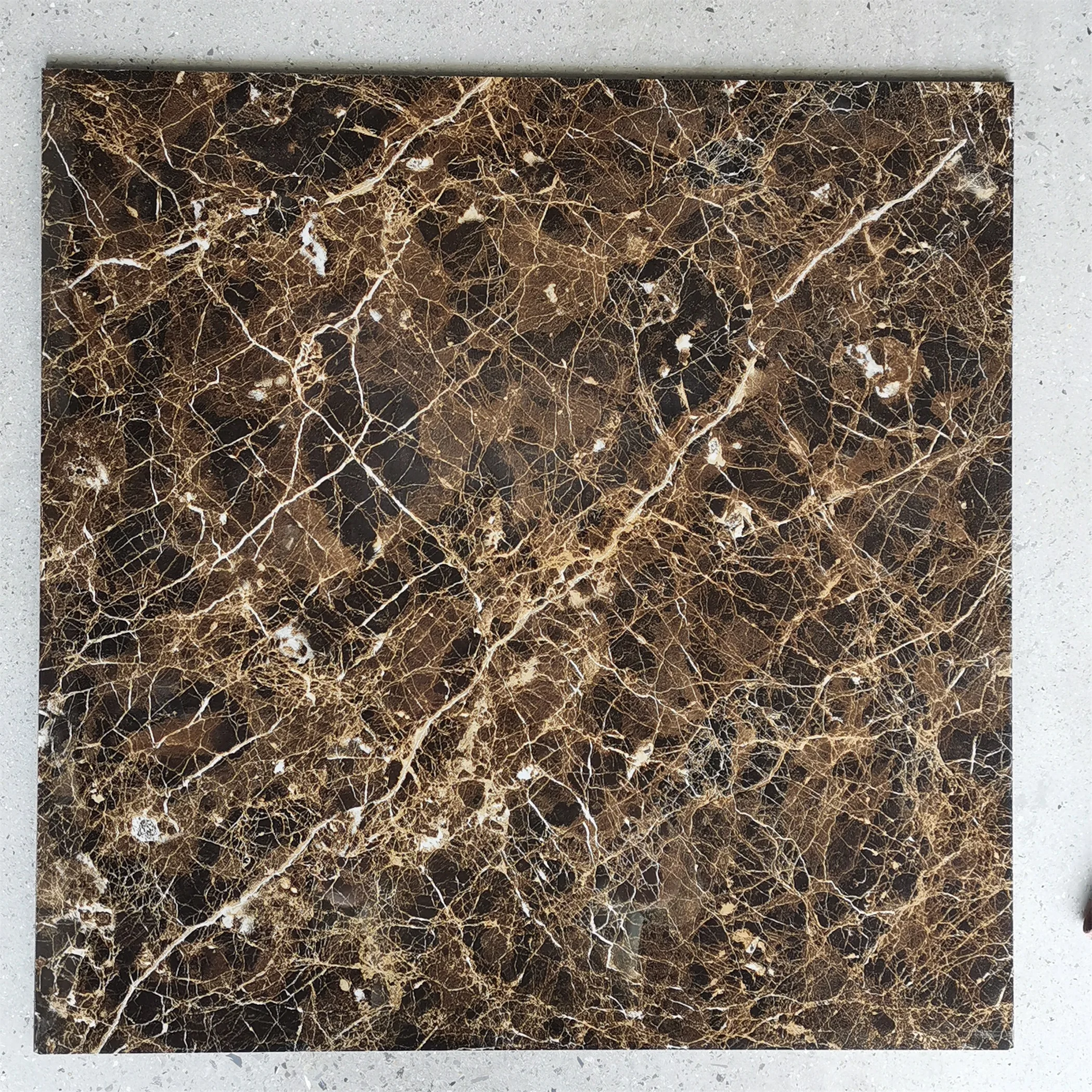 60x60 80x80 Glossy Marble Floor Tiles Polished Glazed Porcelanto