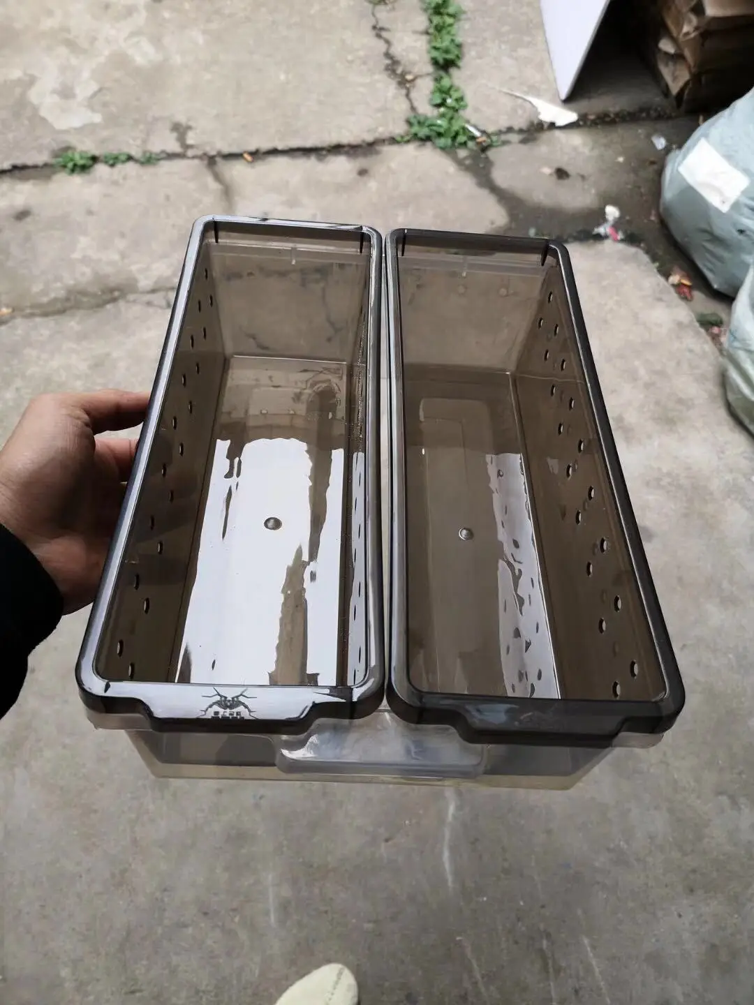 A6 Plastic Snake Tubs for Reptile Snake Rack & PVC Enclosures