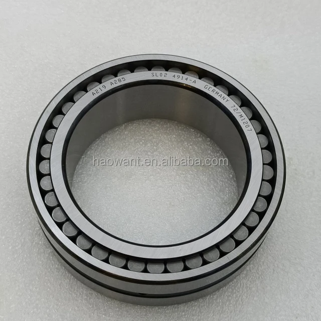 Sl01 4914 Full Complement Cylindrical Roller Bearing 70x100x30mm ...