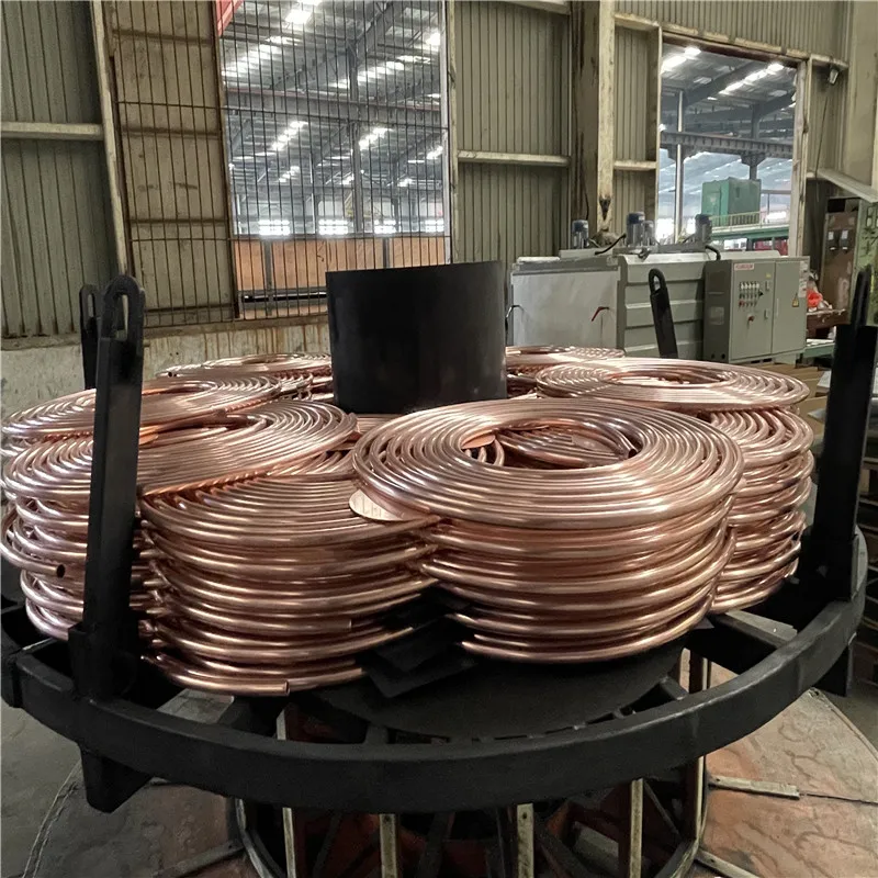 Micro Bore Copper Coiled Tube - Ideal for Plumbing & HVAC