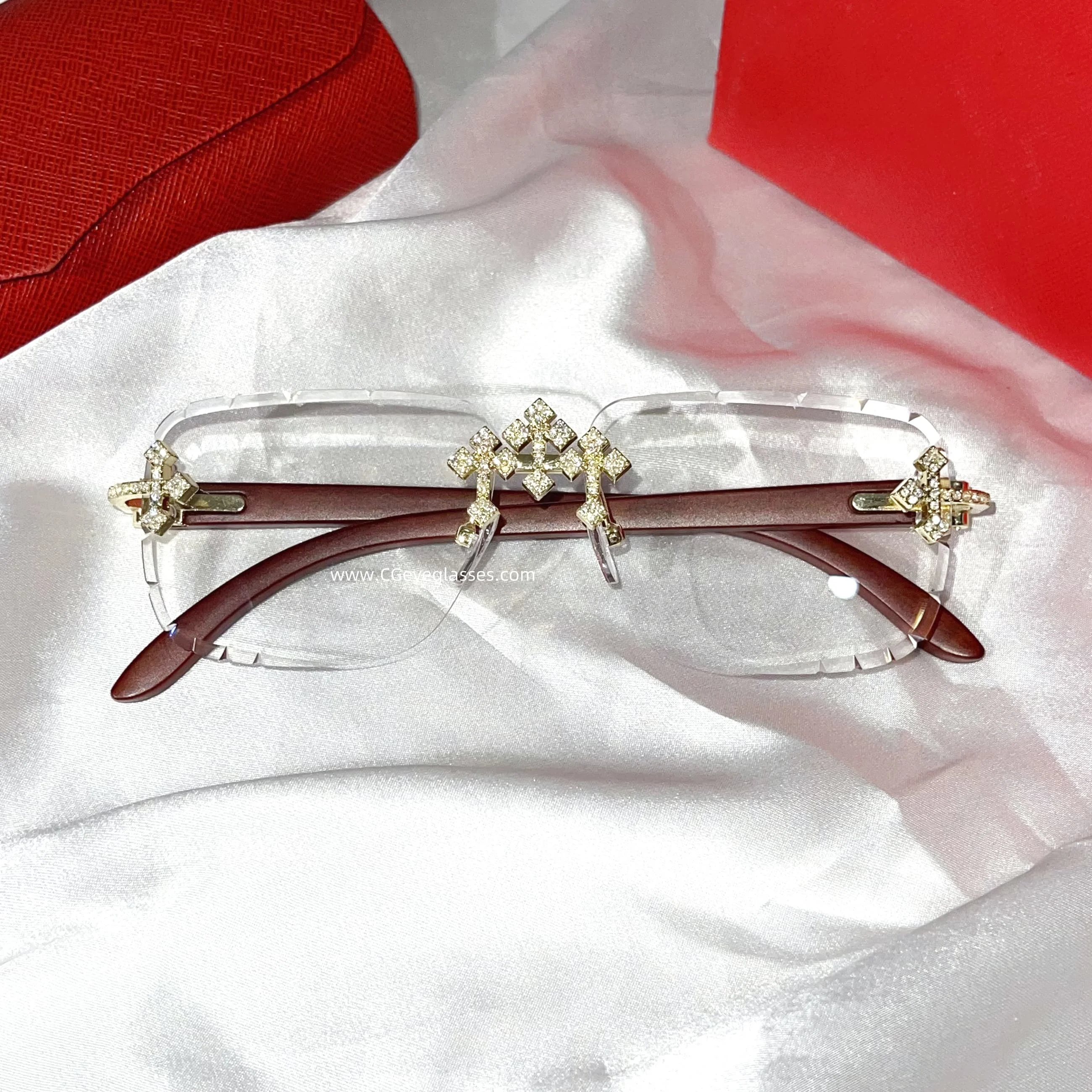 Luxury Diamond Rapper Glasses - Unisex Fashion Sunglasses