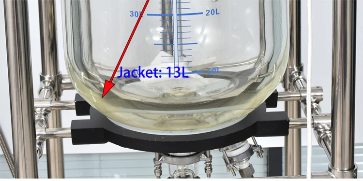 S-20L S-50L Reactor Glassware Laboratory 20 50 Litre Glass Distillation ...