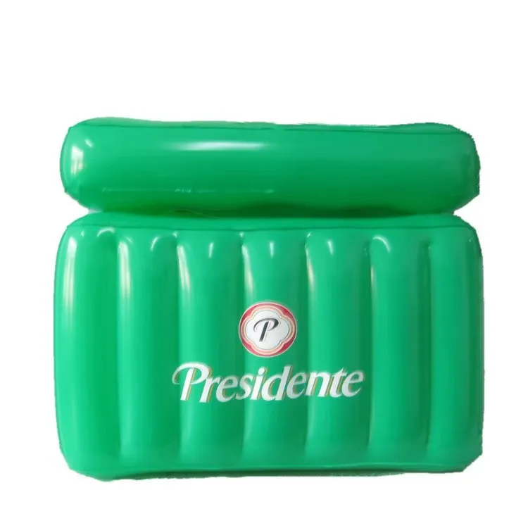 Green beer inflatable cooler box with lid, beer inflatable cooler box ...