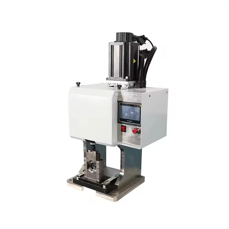 Servo Semi Automatic Wire Crimping Machine Ts-8t - Buy Terminal ...