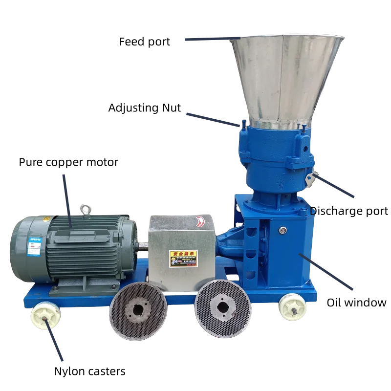 Mini Pellet Mill Feed Machine Livestock Feed Mill Machine - Buy Pellet ...