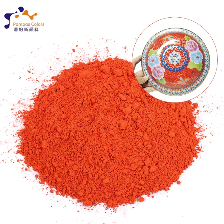 Porcelain Cover Coat Enamel Frits Raw Material For Enamel Coating From ...