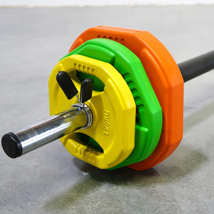 Factory Wholesale 20kg Adjustable Arobic Color Body Pump Barbell Weight ...