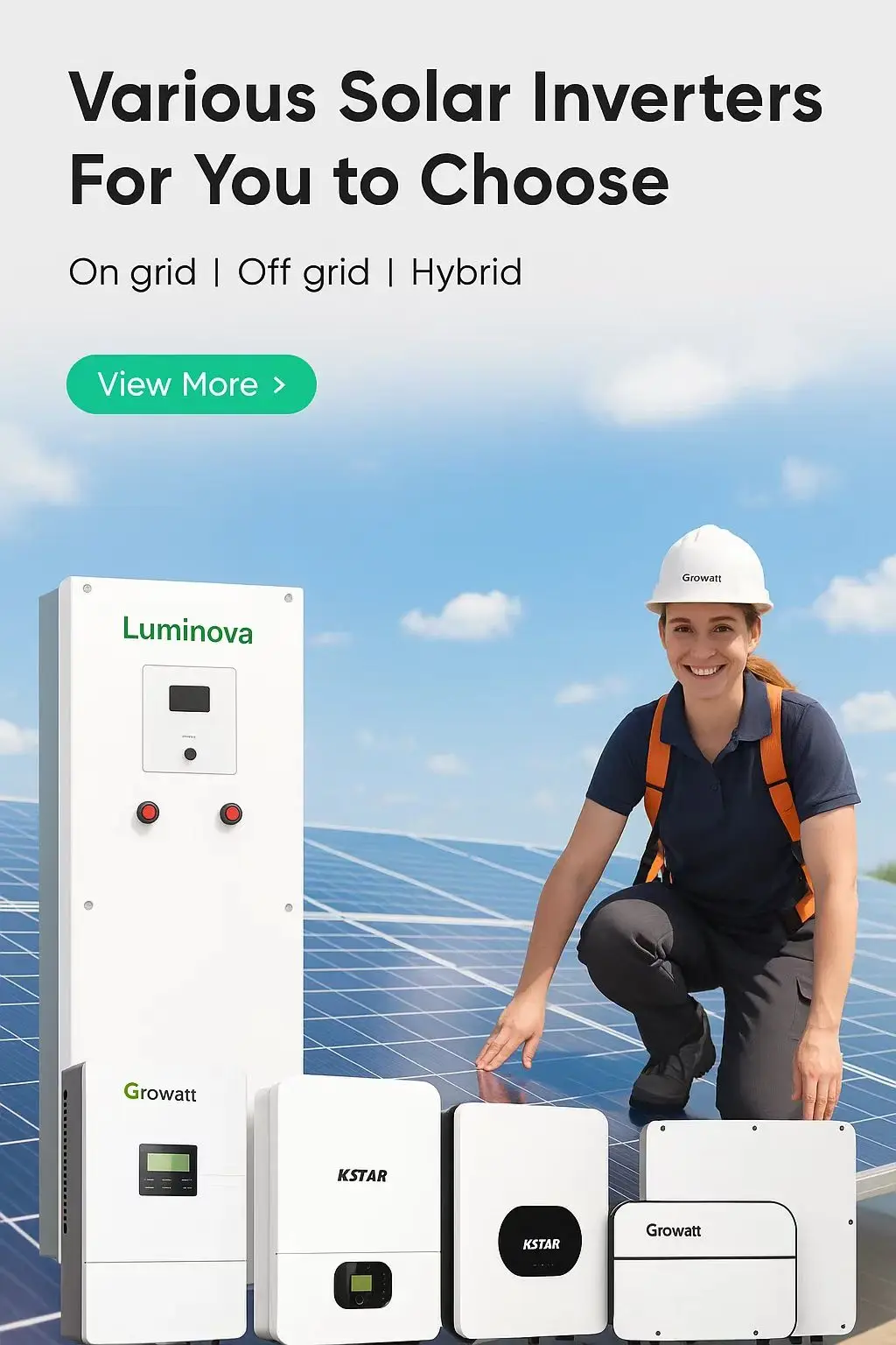 Good Price Growatt SPF 6000 ES Plus 6KW Single Phase Hybrid Solar ...