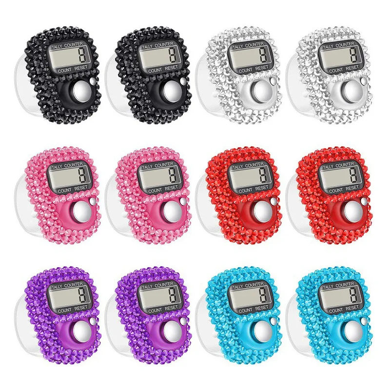 Digital Hand Tally Counter Plastic Electronic Counting Tools Prayer ...