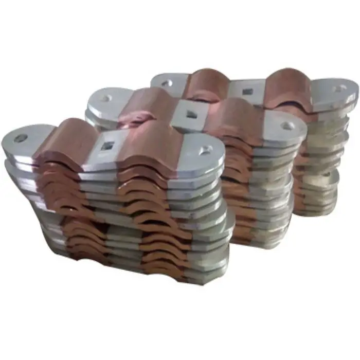 Custom Copper Foil Laminated Busbar Flexible Bus Bar Expansion ...