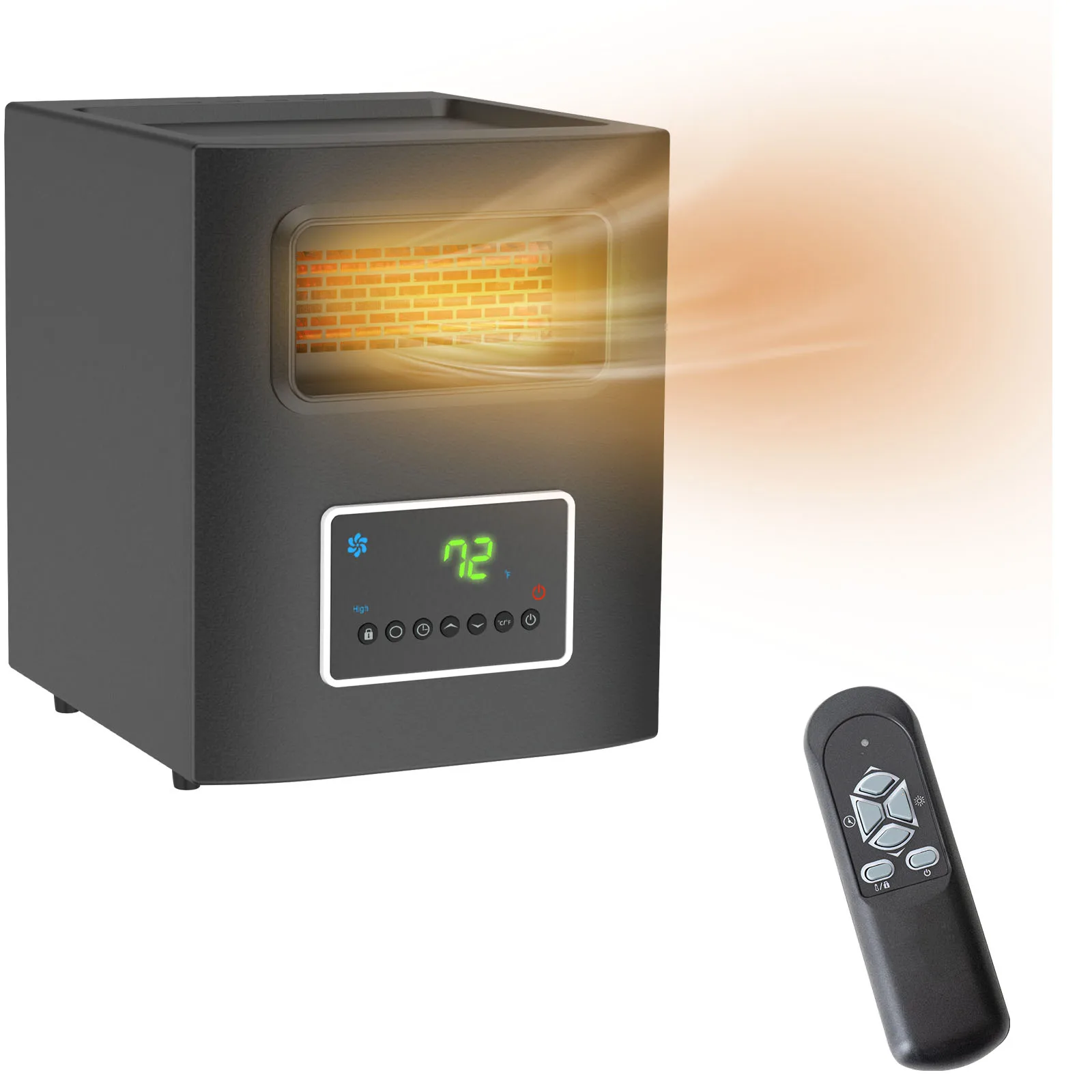 Etl Certificated Air Space Ptc Infrared Room Portable Electric Heater ...