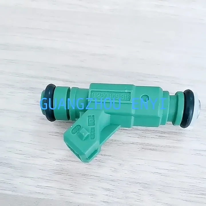 0280156318 Enyi Fuel Injector Fits For Peugeot 206 307 Citroen C2 C3 C4 ...