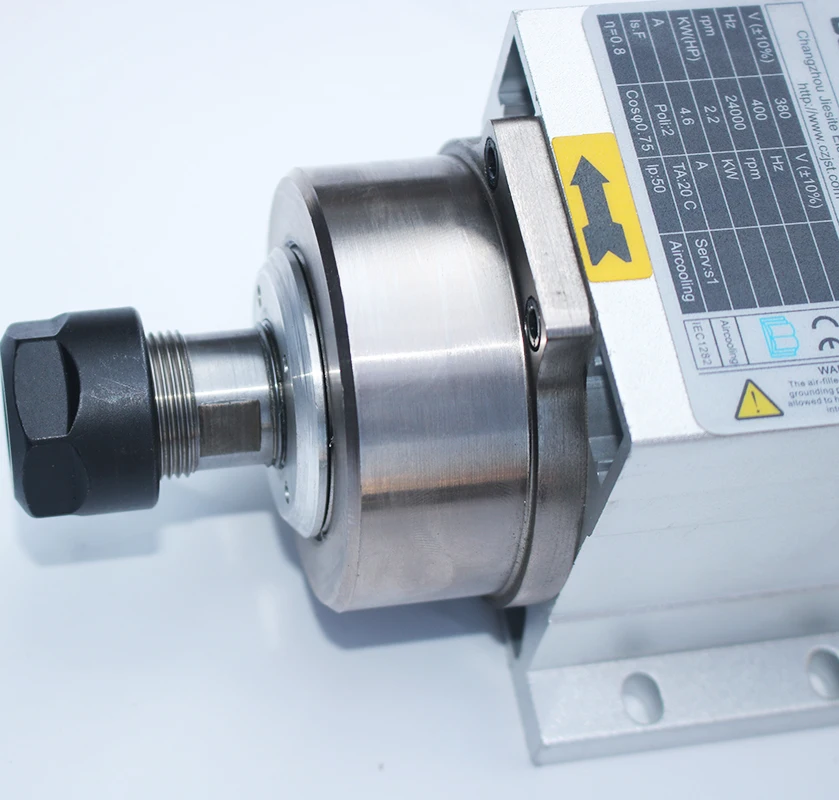 CNC Spindle Motor 3.5kw 220V 18000rpm ER25 air Cooled Spindle for ...