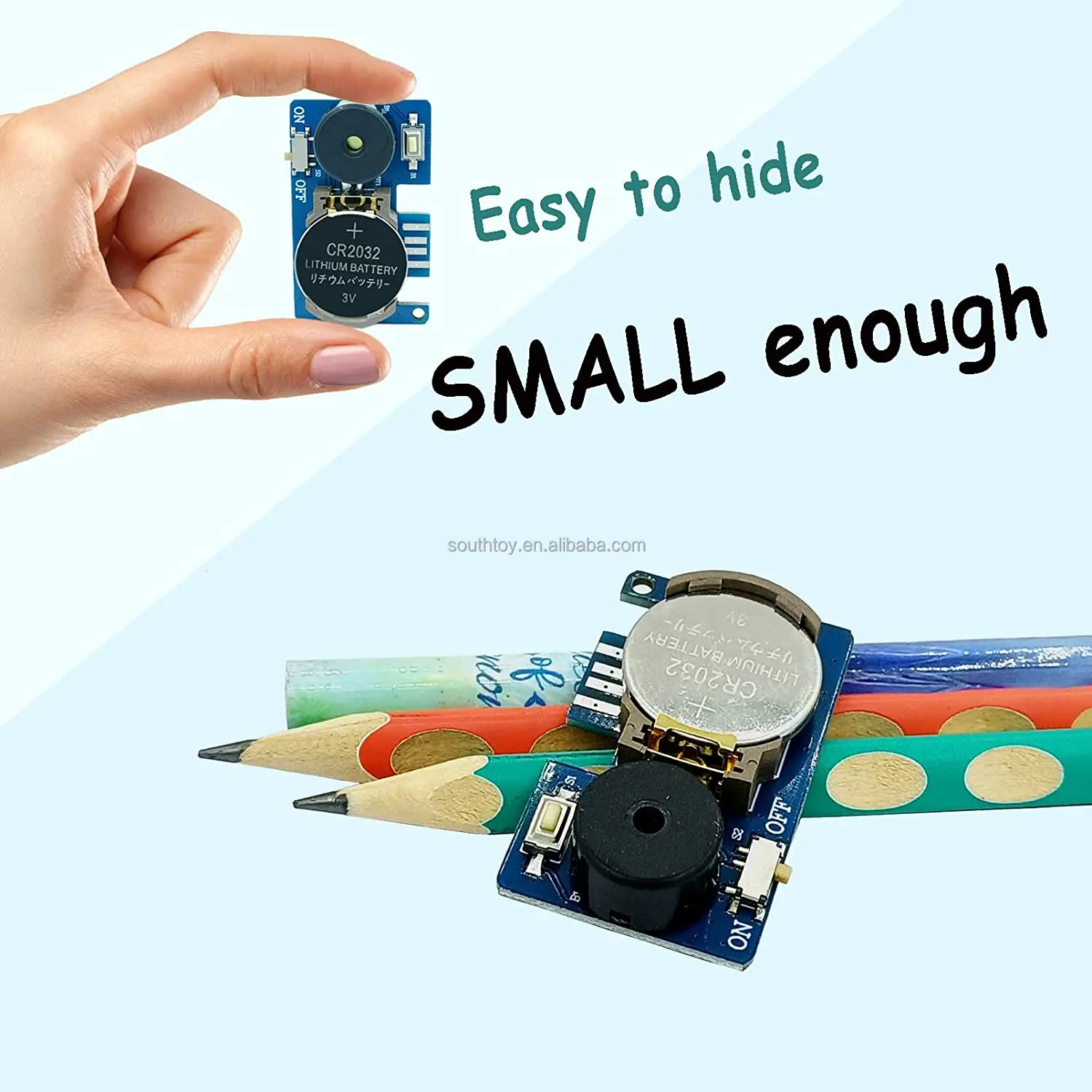 Hidden Prank Noise Annoying Mini Beeping Cricket Noise Maker Prank