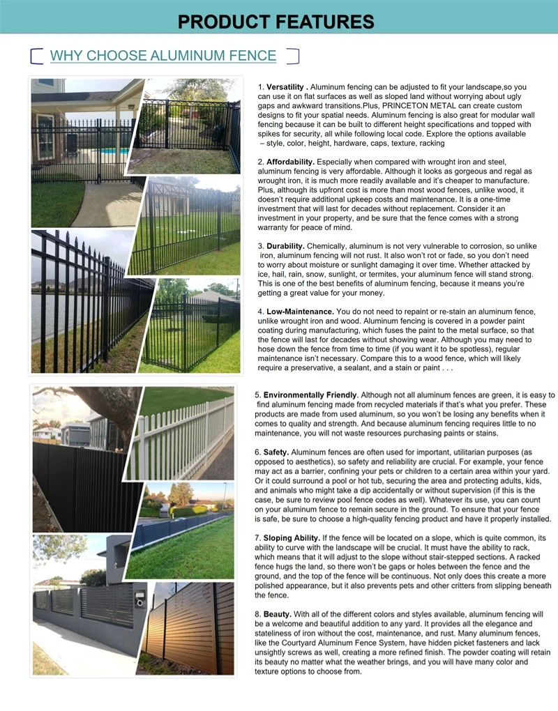 Factory Supply Aluminum Diy Radiator Fence Vertical Blade Semi Privacy ...