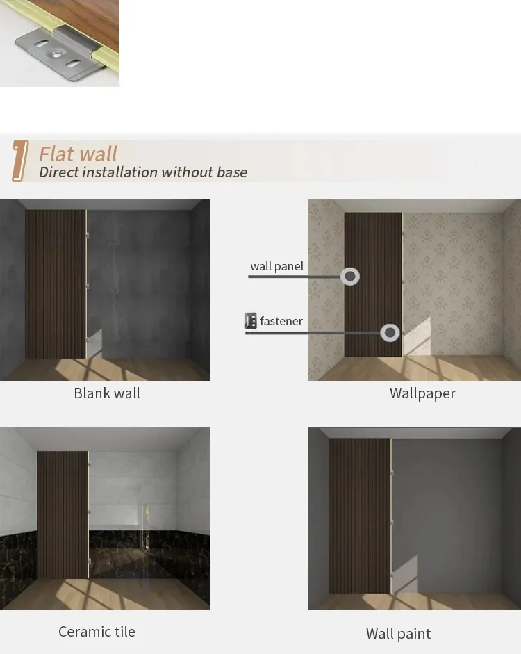 Eco-friendly WPC Wall Panels for Interior Decor & Soundproofing