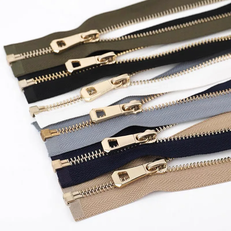 Luxury High Quality Brass Separating Zipper #5 Metal Zip For Down ...