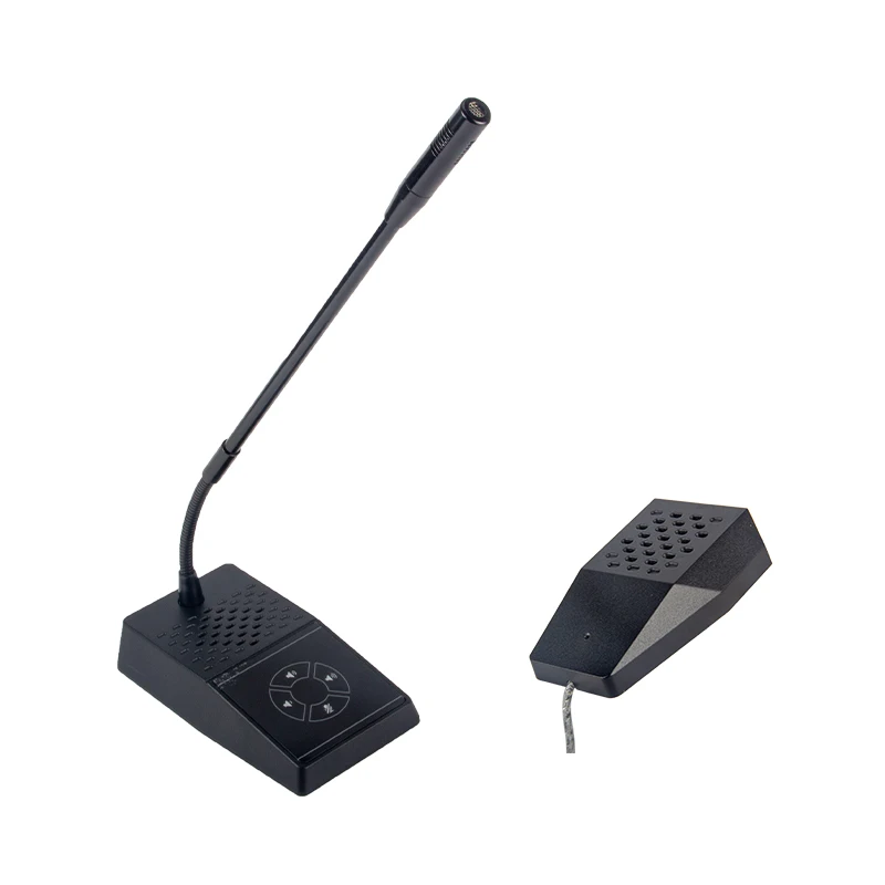 Bank Hospital Counter Intercom - Full-Duplex Window System