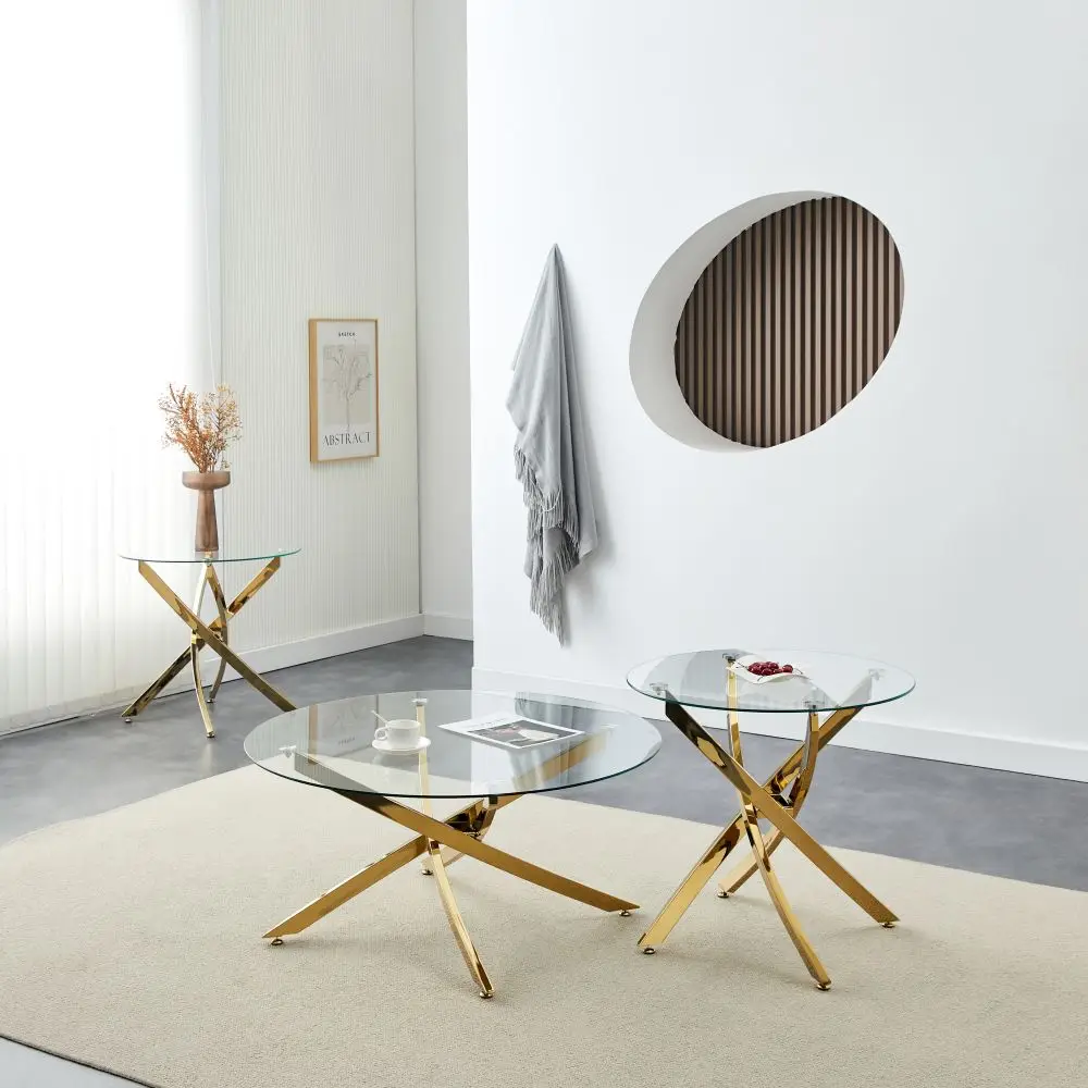 Small Spaces Round Top Dining Room Modern Small Kitchen Round Glass ...