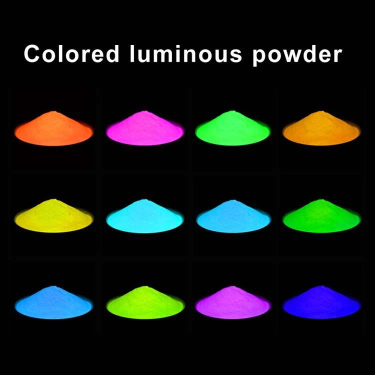 Wholesale Color Luminous Powder Pigment Hot Sale Luminescent Phosphor ...