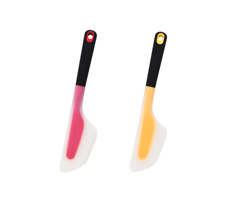 Large Size Colorful Silicone Baking Spatulas Non-stick Kitchen Omelet ...