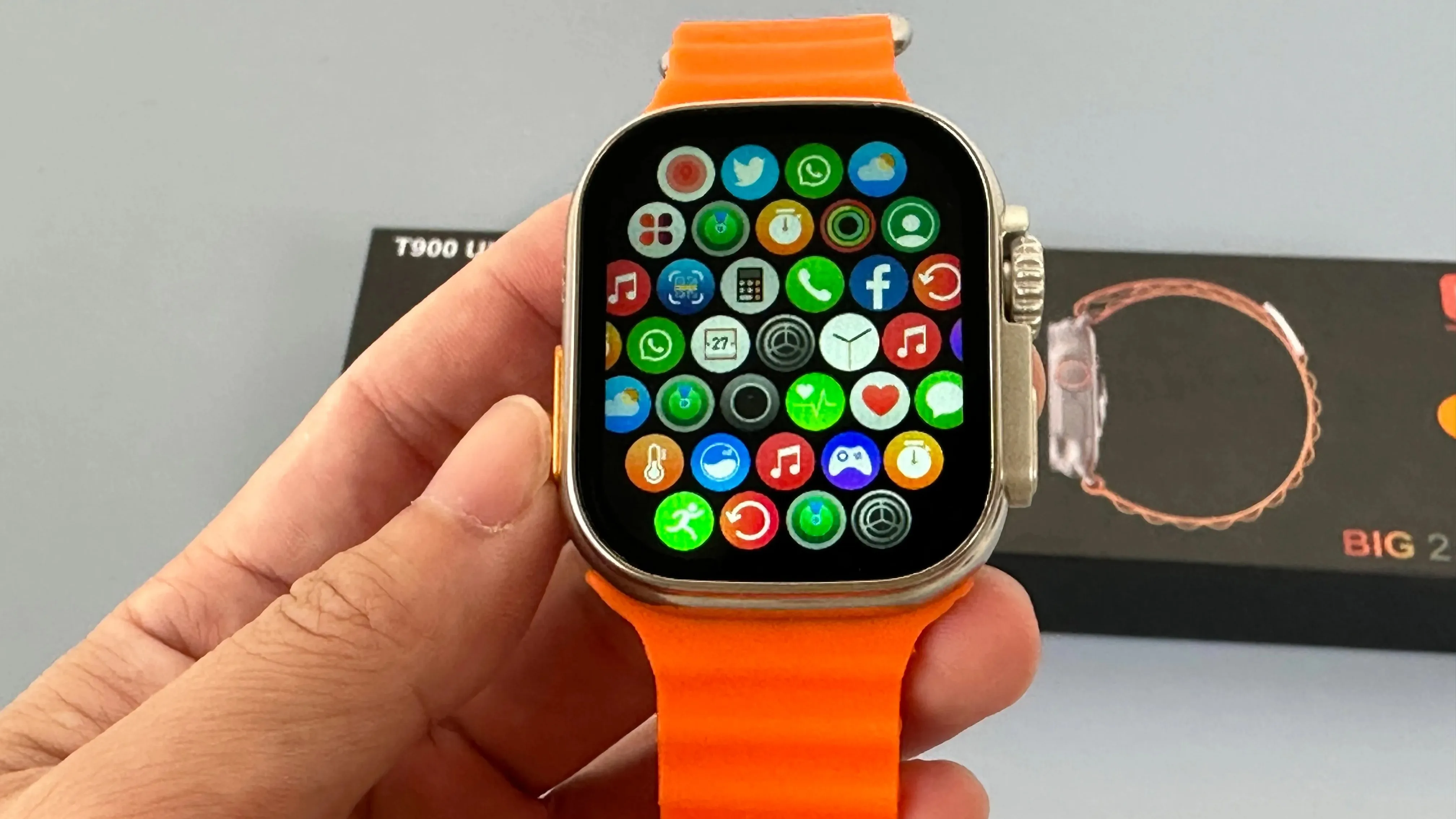 T900 Smartwatch Ultra 2 S 2023 2024 Relógio Inteligente Série 8 9 Iwo ...