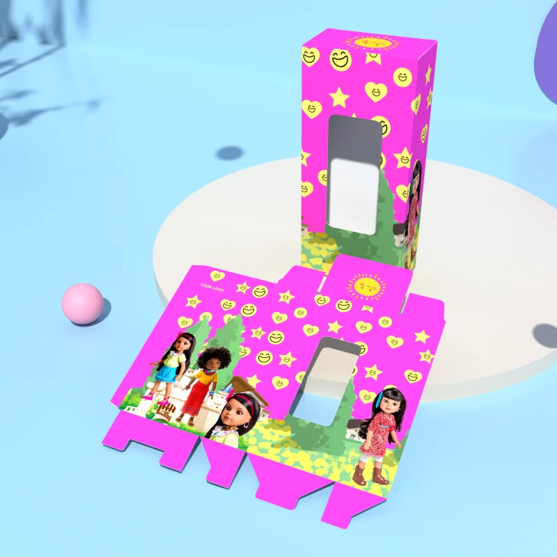 Customized Toy Packaging Box Printing Children's Toys Window Display ...