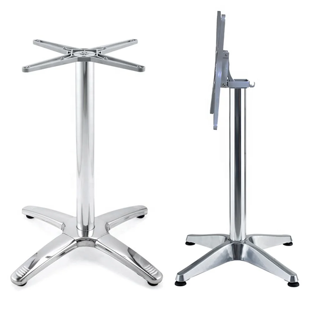 Aluminium folding table legs store