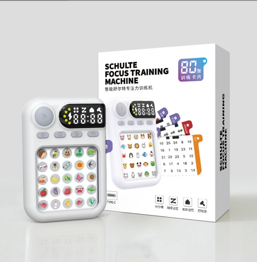 schulte focus training machine Fun Kids Concentration Training Early ...