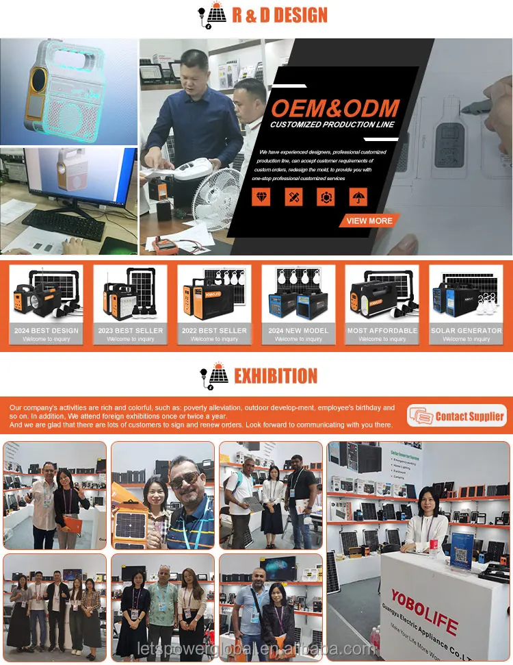 Yobolife Solar System Lighting - Reliable Small Solar Kit