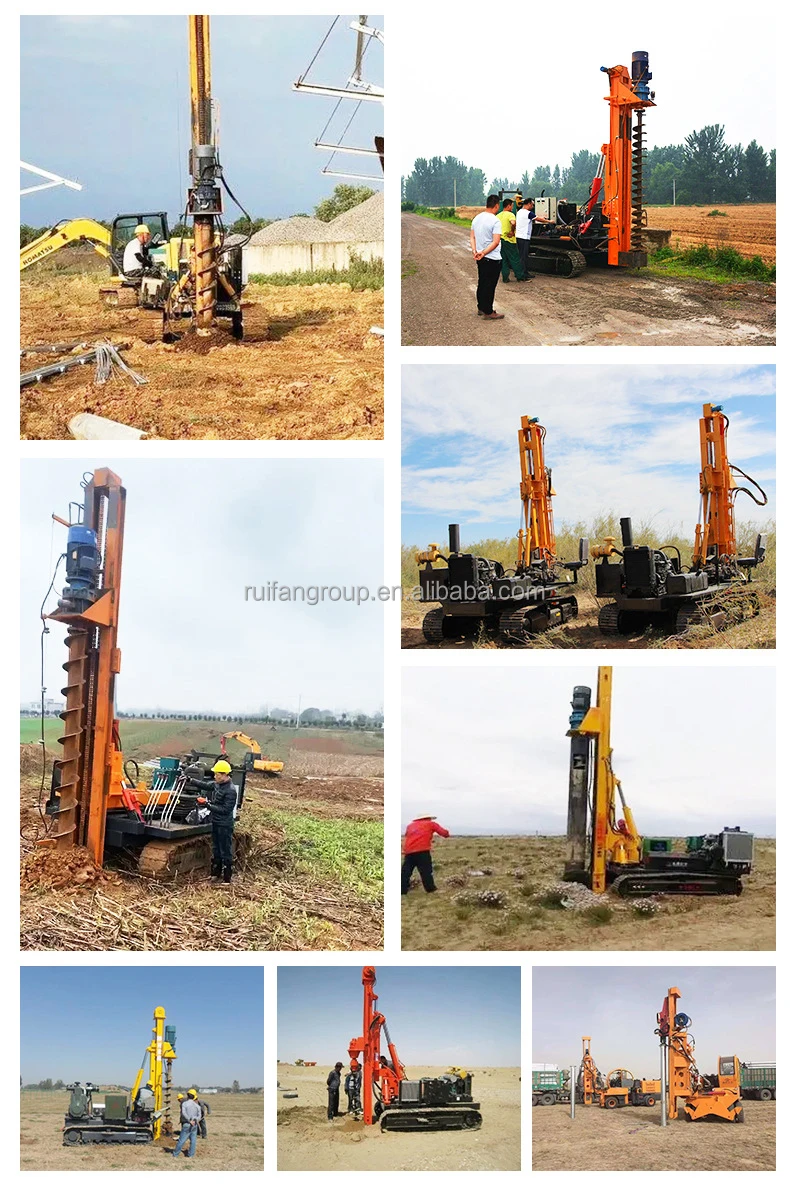 Small Hydraulic Hammer Pile Driver Capable Of Accurately Driving Piles ...