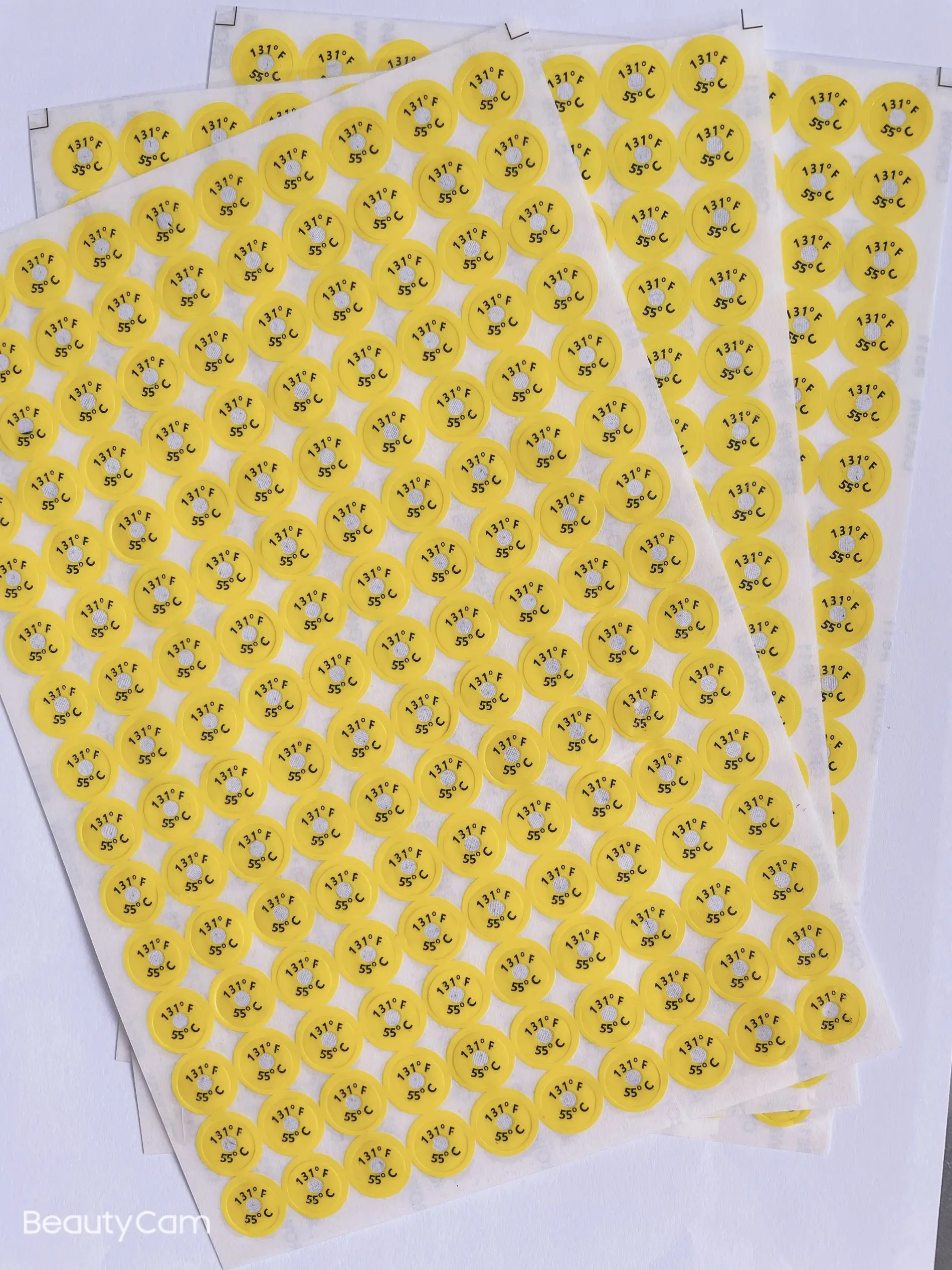 Temperature Waterproof Vinyl Label Indicator Thermometer Color Changing ...