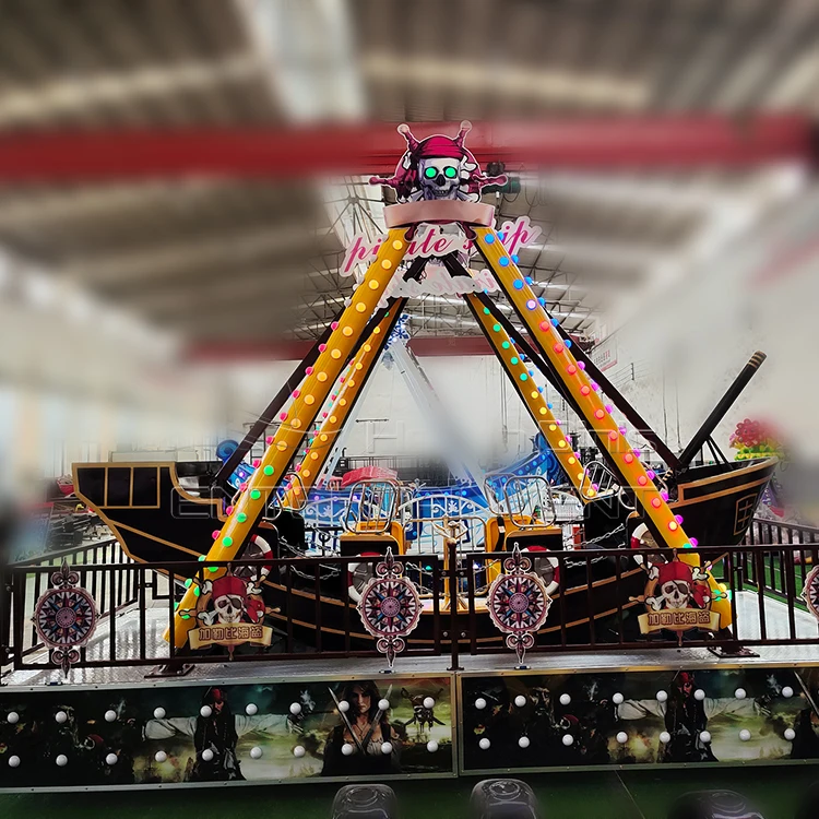 Mini Pirate Ship Ride - Fun Amusement for Kids & Families