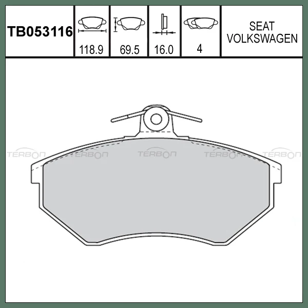 Wva 20168 Certification Terbon Auto Brake System Parts Front Axle Low ...