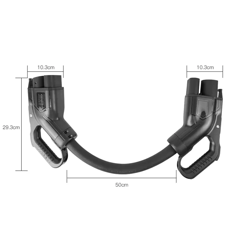 Adapter CCS2 to CCS1 DC Fast EV Charger 150A for Electric Cars