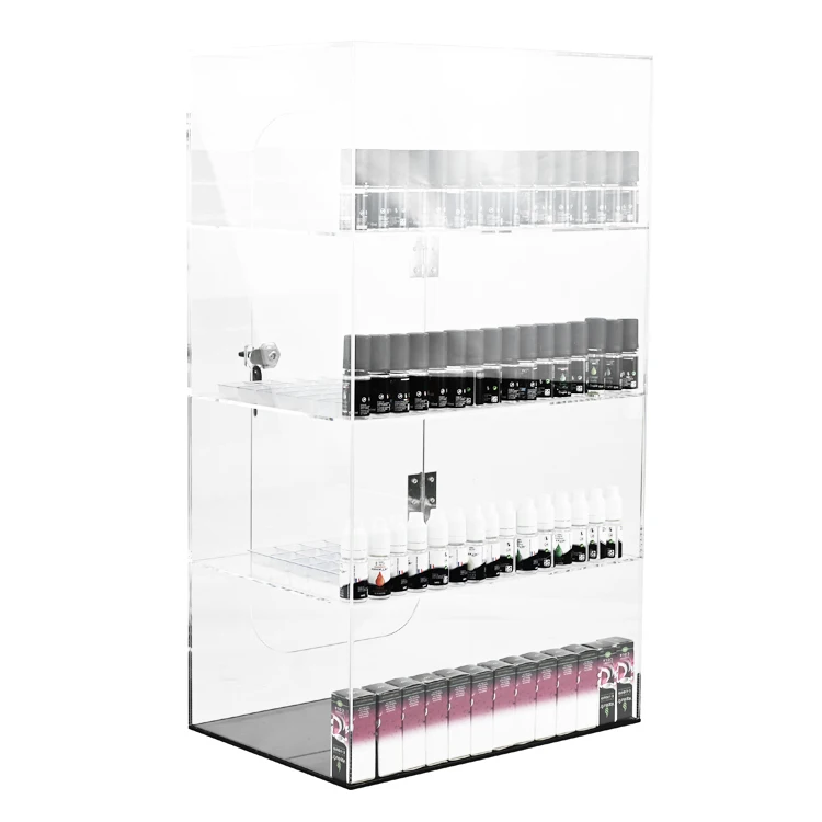 Apex Custom Acrylic Display Cabinet Transparent Acrylic Display Box For ...