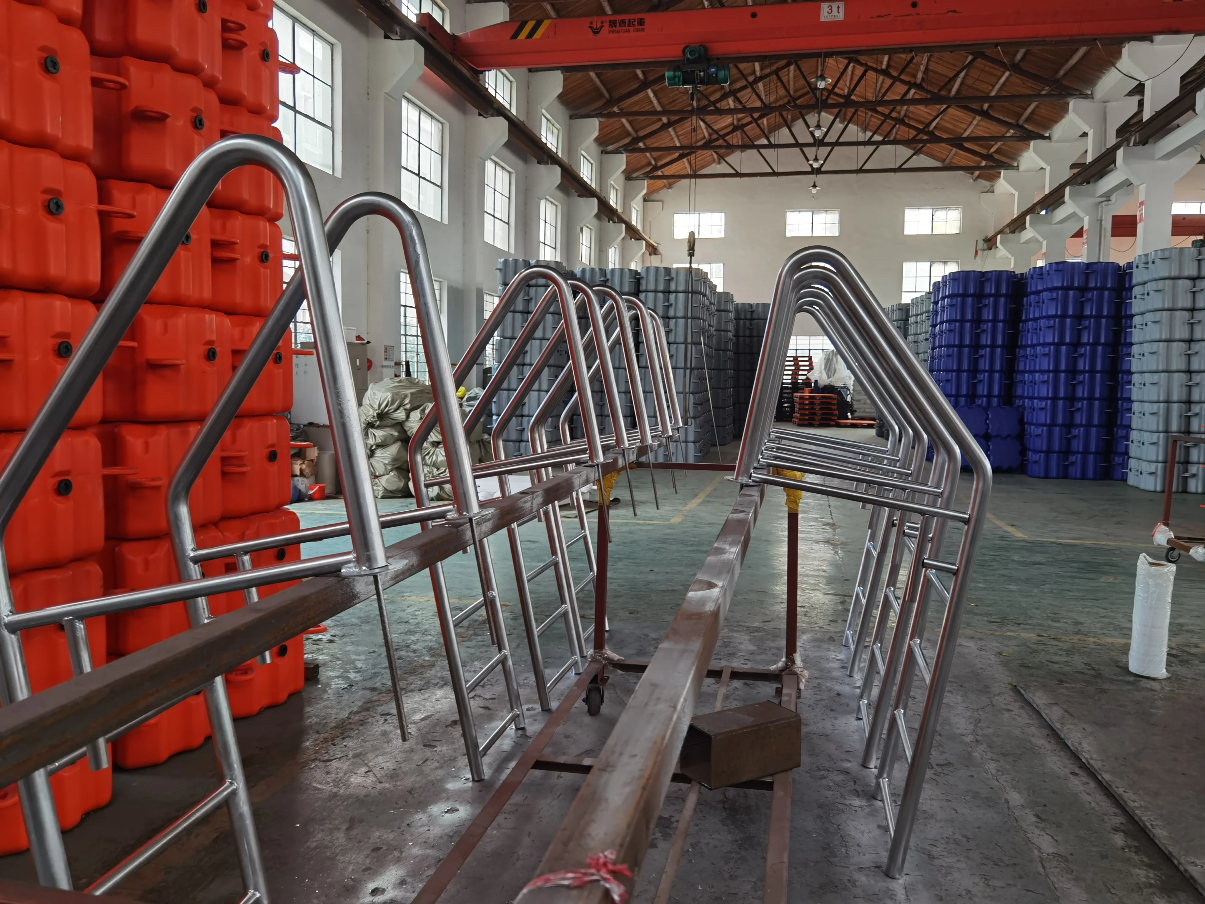 Highly Buoyant Plastic Floating Dock Platform Modular Float Dock ...