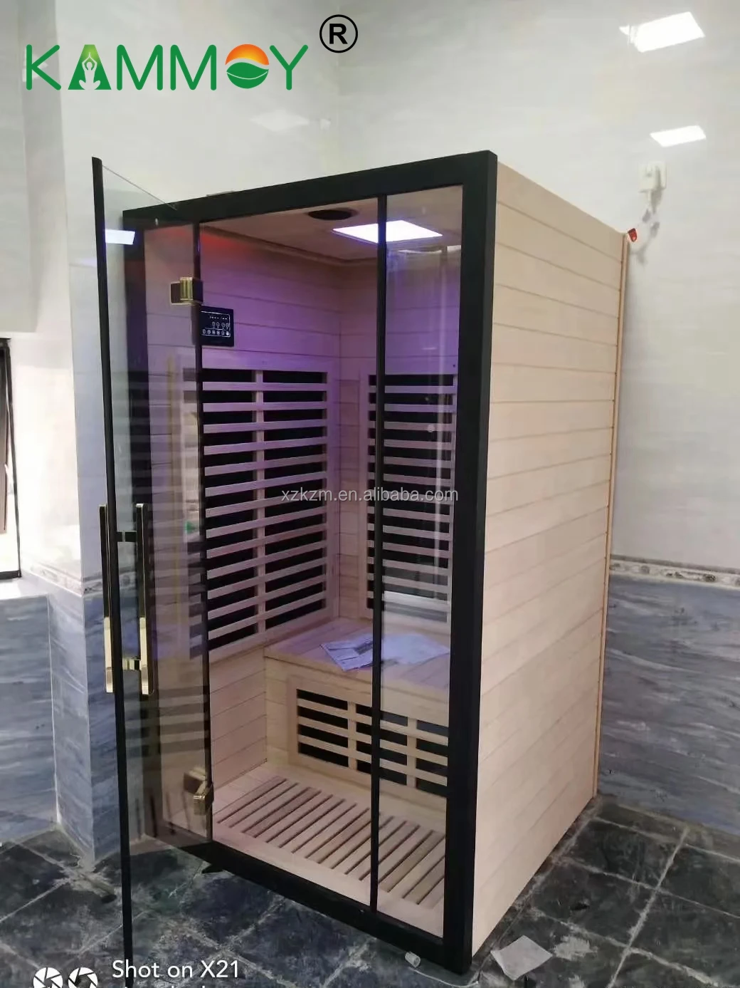 Far Infrared Sweat Room Bath Steam Generator One Person Home Custom ...