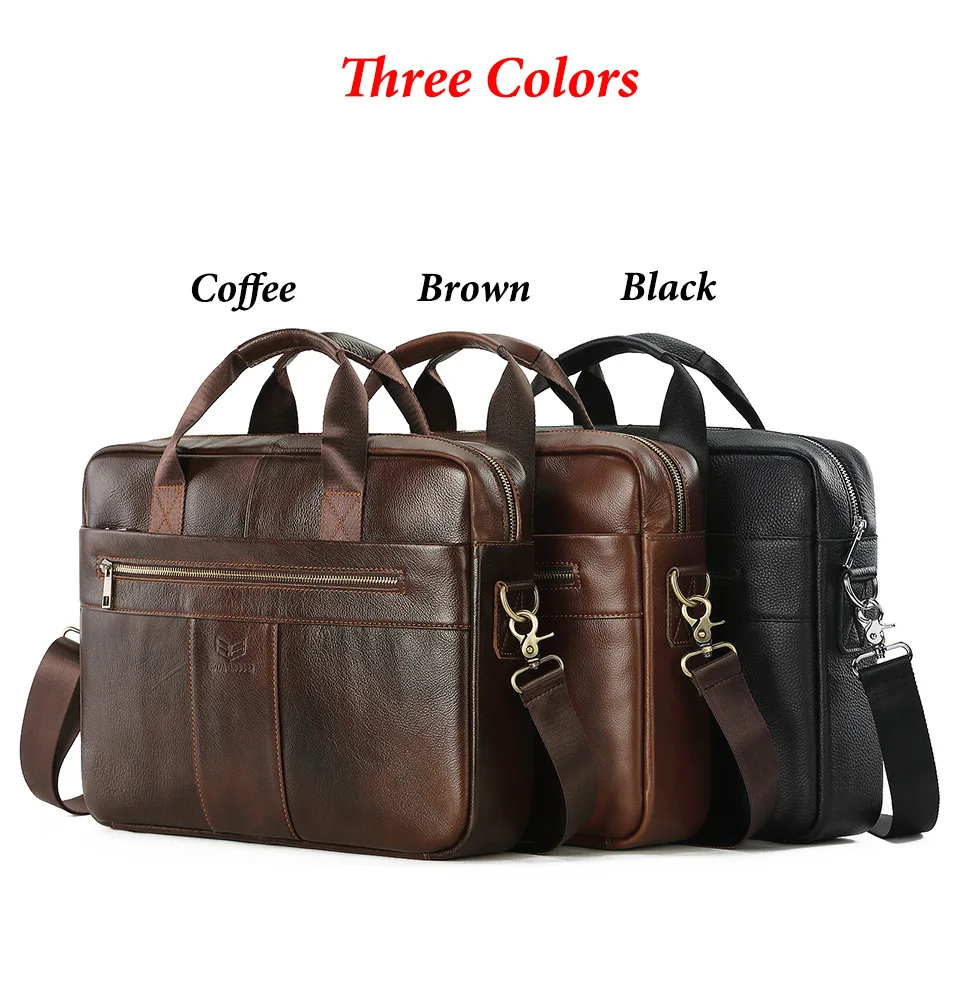 Royal Bagger Briefcase - Durable Genuine Leather Handbag