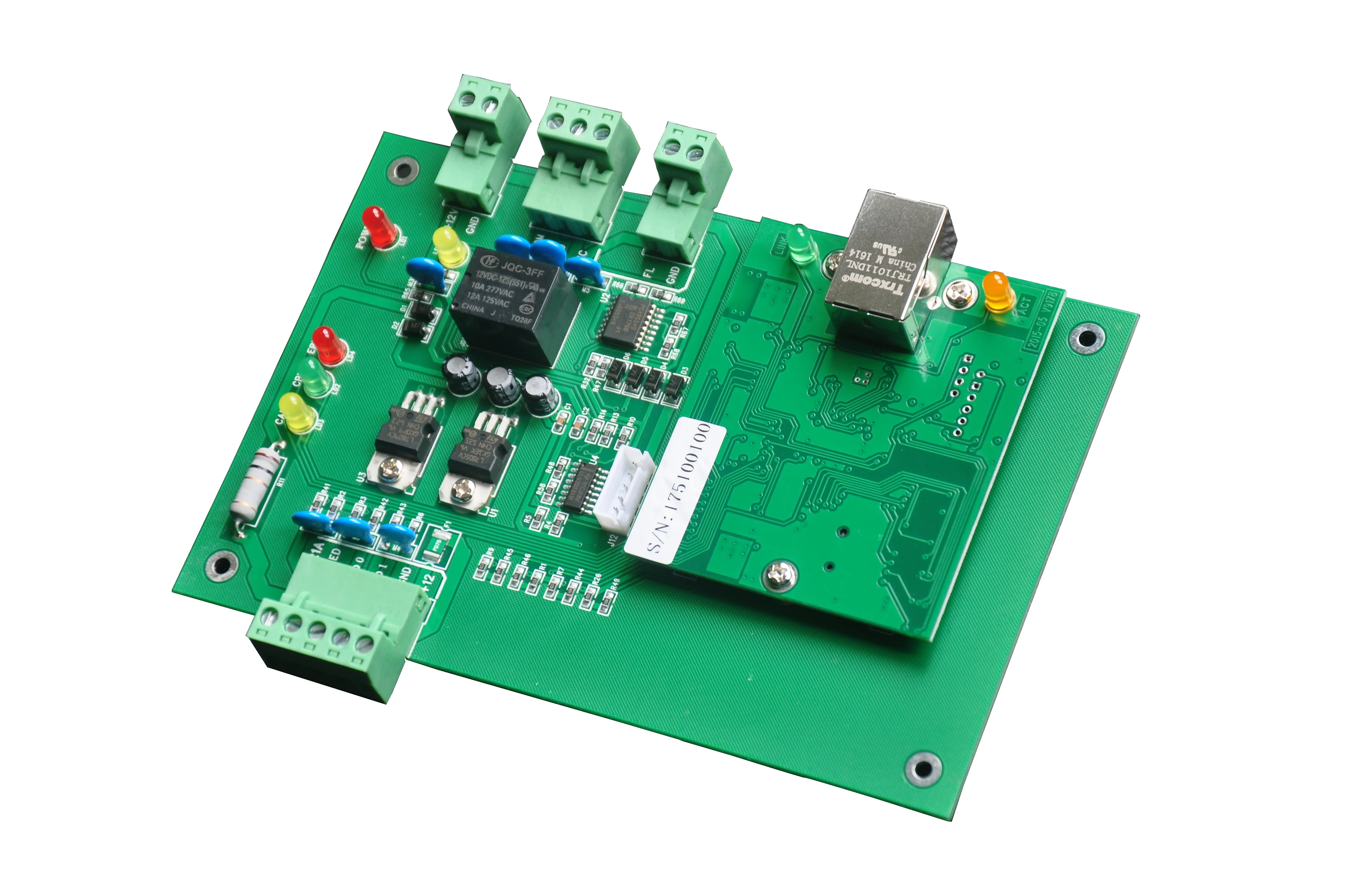 20 Floors Lift Controller With Wegand Rfid Card Reader Relay Signal ...