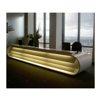 Gym Reception Desk Idea Contemporary Best Quality Custom Made Led Light ...