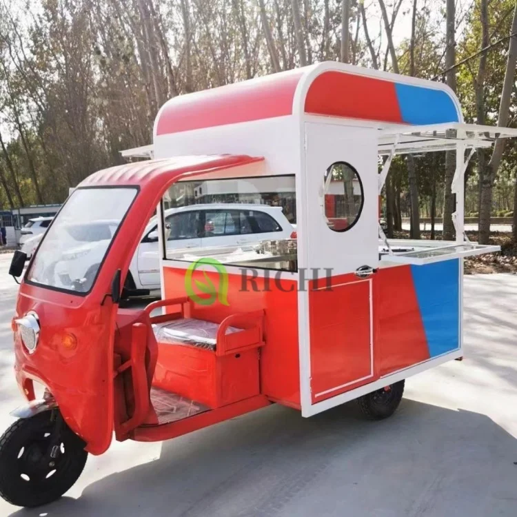 Travel Camping Camper Trailer Tricycle Food Cart Electrical 3 Three ...