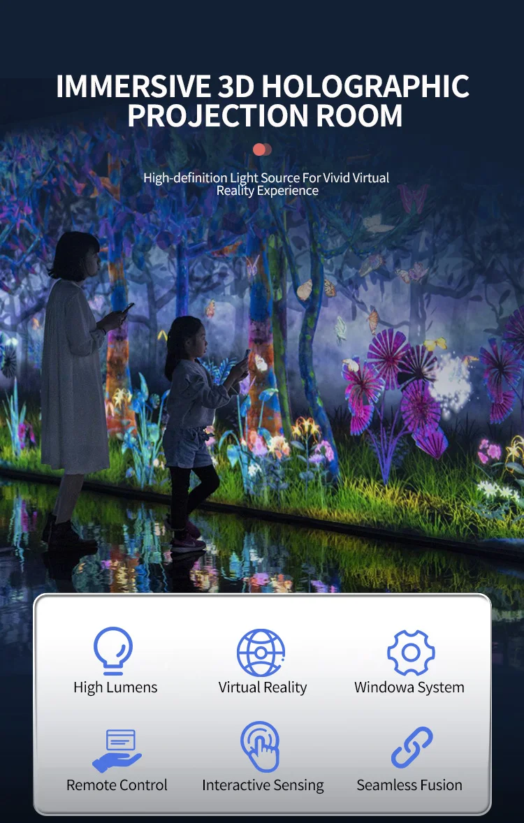 AR Immersive Projector 3D Immersive Projection Room Laser Projector ...