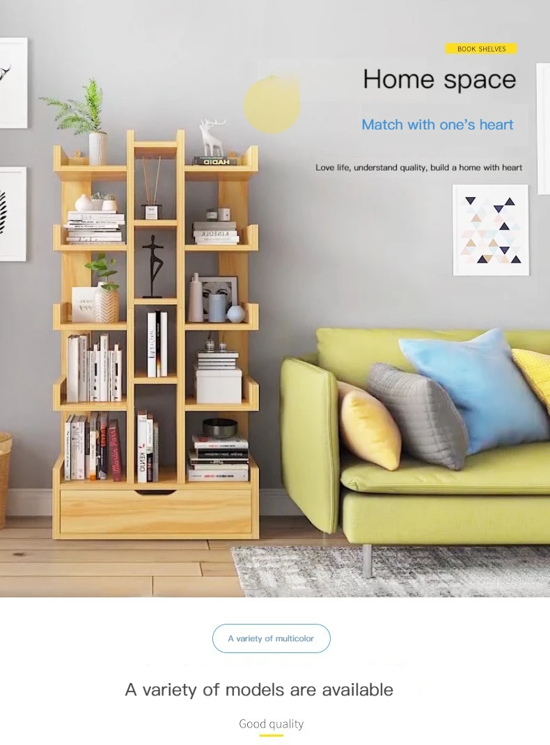 Bookshelf Multi-Layer Space-Saving Book Rack for Study