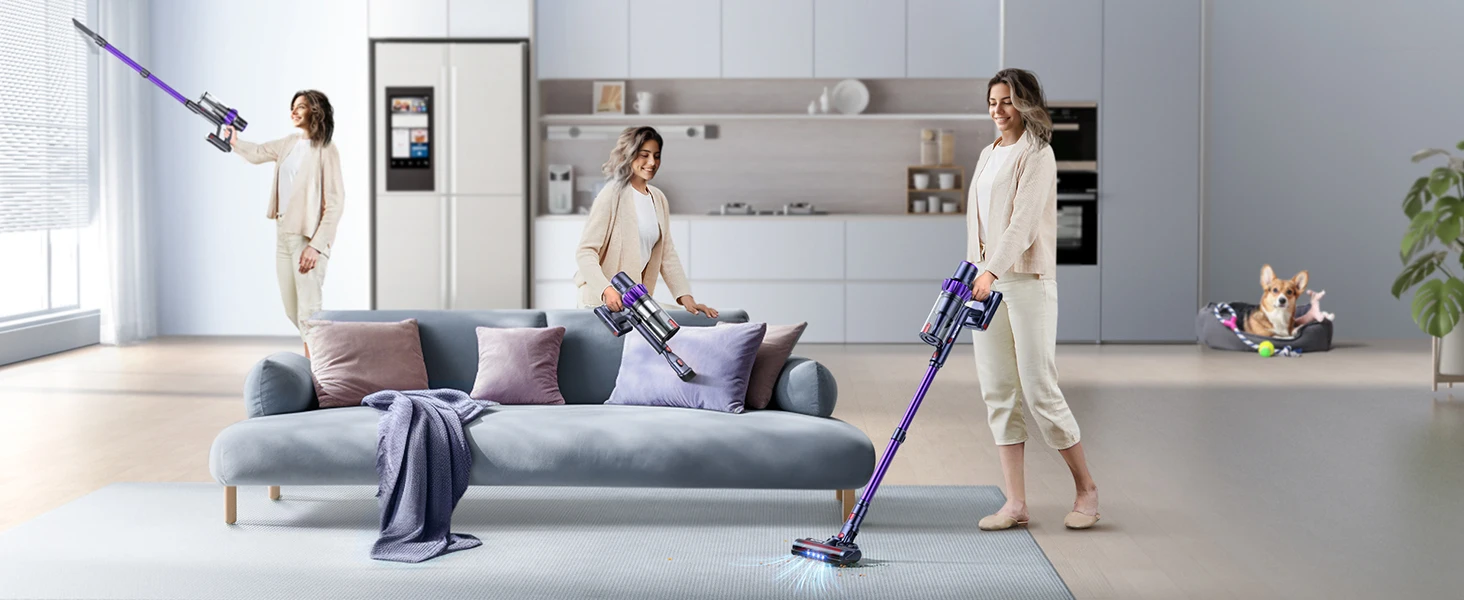 Buture VC70 Handheld Cordless Vacuum Cleaner - 450W Power